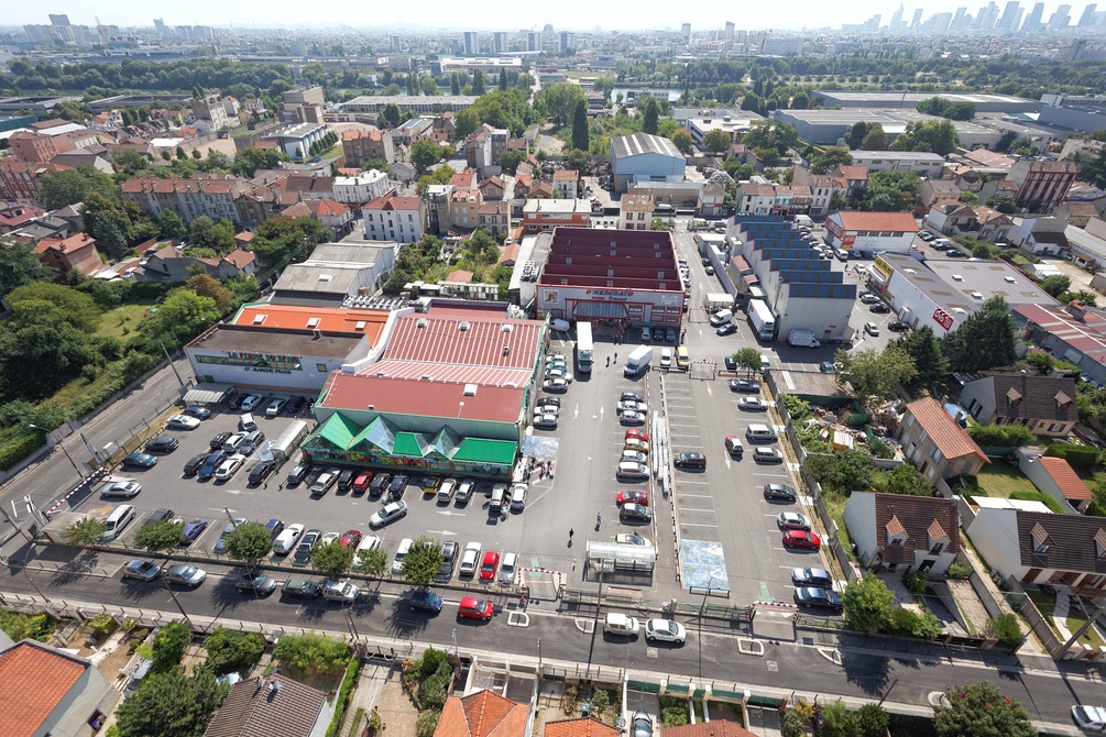 Photographie aérienne dans le Val d'Oise